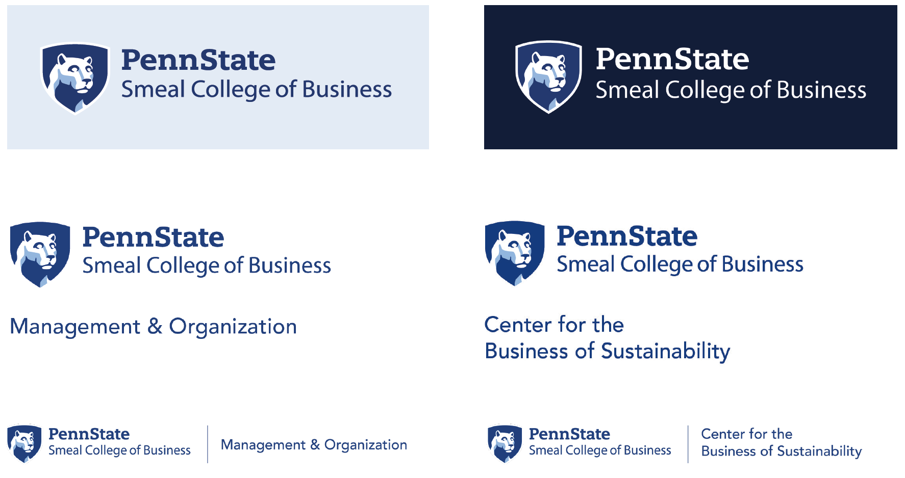Identity - Penn State Smeal Guidelines